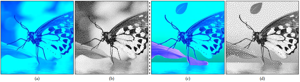 Patternshop: Editing Point Patterns by Image Manipulation
